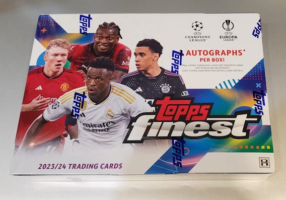 2023-24 Topps Finest UCC Soccer Hobby box(THIS ITEM IS FO...
